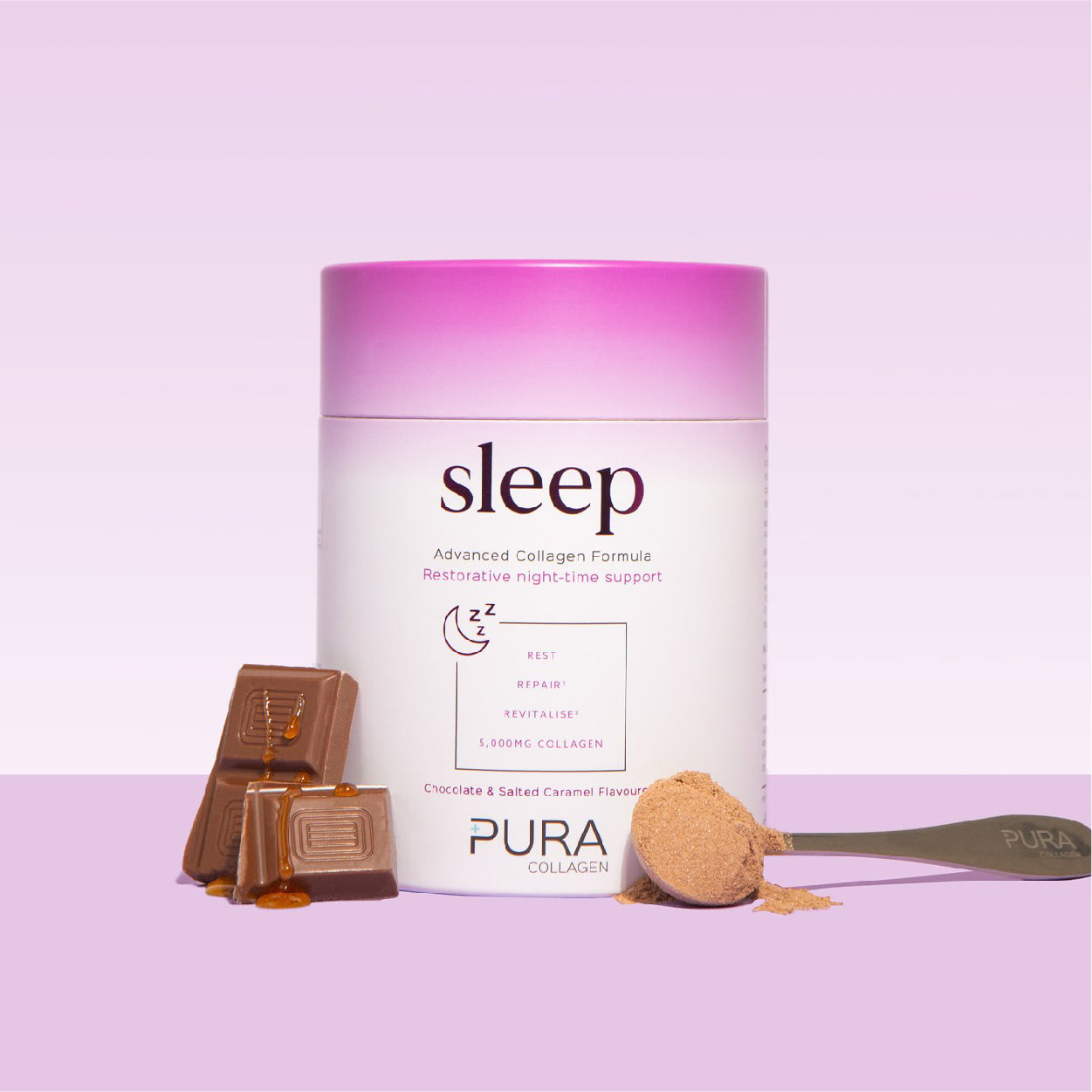 Sleep Hydrolysed Restorative Collagen Powder – Pura Collagen