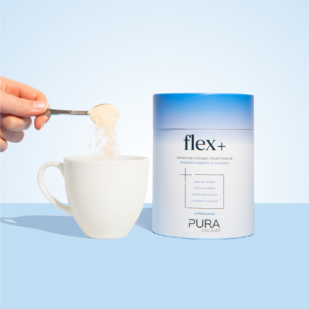 Flex+ FORTIGEL® Collagen Powder for Joints – Pura Collagen